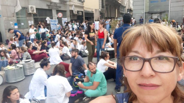 Jure llevó sus quejas a Bs As y protestó contra Larreta | Diariamente ...